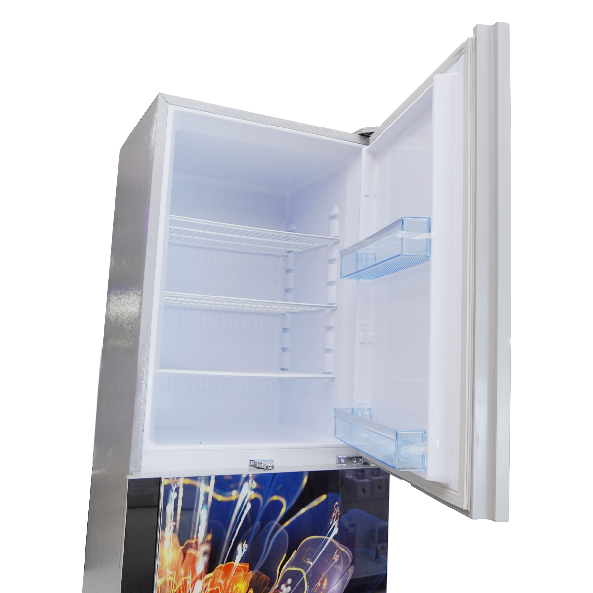 SMART Refrigerator SER-356TS: Sleek Design, Rapid Cooling, Ample Storage